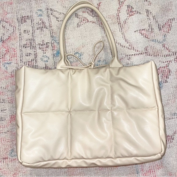 Ulta Beauty | Bags | New Ulta Beauty Vegan Leather Quilted Tote | Poshmark